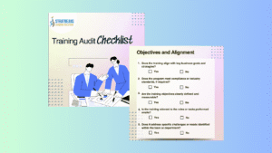 Training Audit Checklist - Stratbeans Learning Solutions