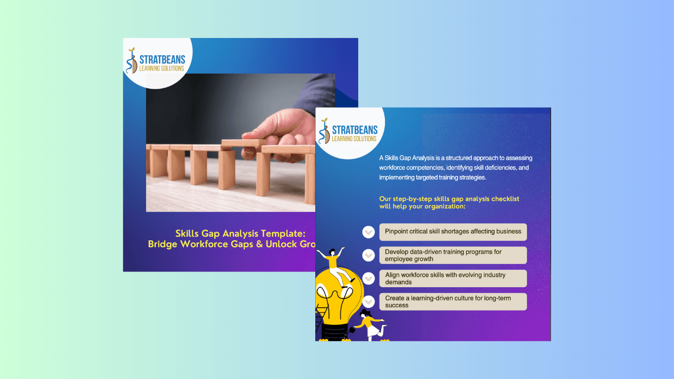 Skills gap analysis checklist - Stratbeans Learning Solutions