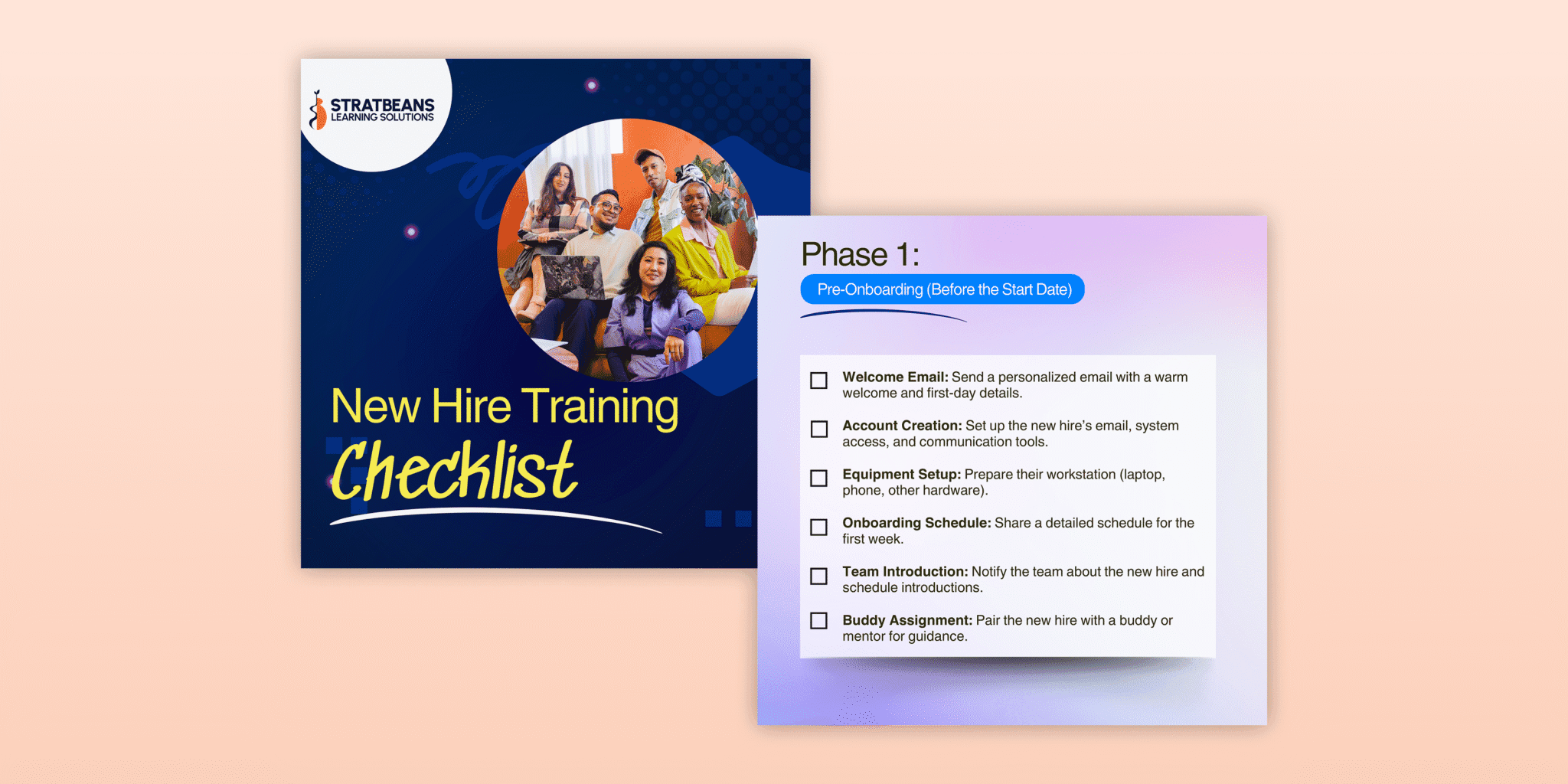 New Hire Training Checklist - Stratbeans Learning Solutions